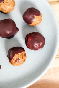 Vegan Snickers Energy Balls | Up Beet Kitchen